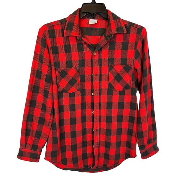 Big Mac | Shirts | Big Mac Vintage 7s Heavier Flannel Shirt Mens M Old ...